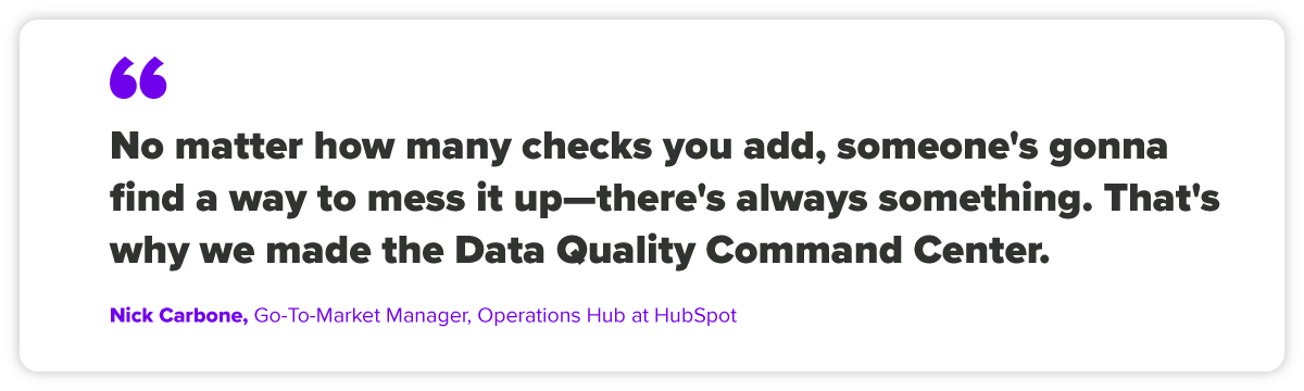 How to Solve 6 Common Data Quality Issues with Operations Hub