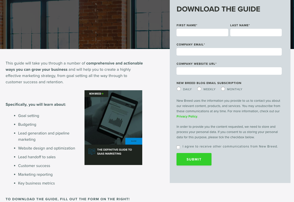 Best Practices for Creating a Master Inbound Form Strategy